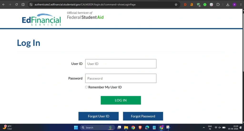 EdFinancial Login: Student Loan Account Access & Management